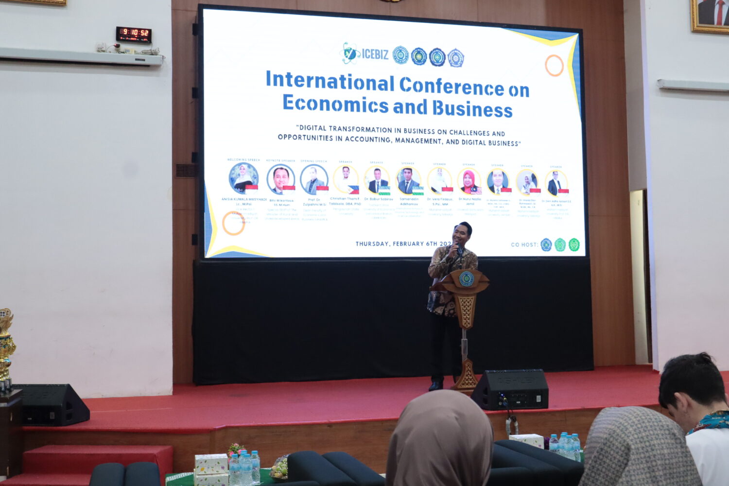FBHIS Umsida Perkuat Jaringan Global dalam Konferensi Icebiz 2025 ...